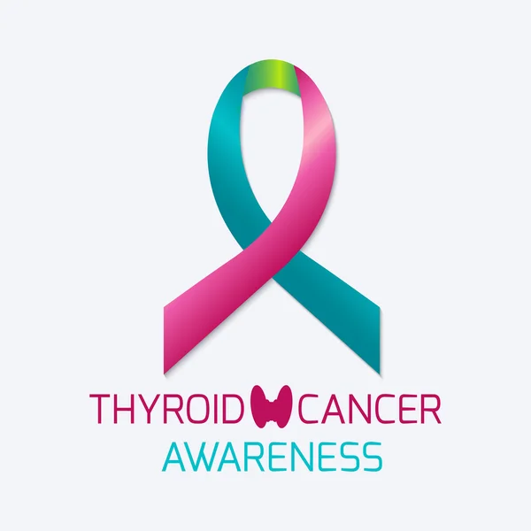 Thyroid cancer ribbon Vector Art Stock Images | Depositphotos