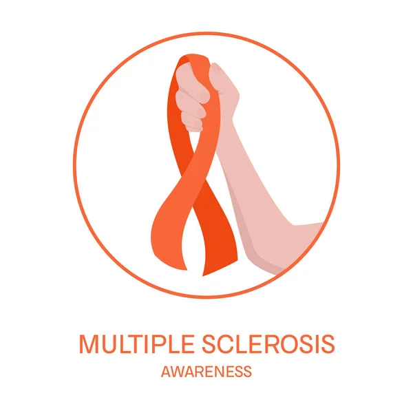 Ms awareness ribbon Vector Art Stock Images | Depositphotos