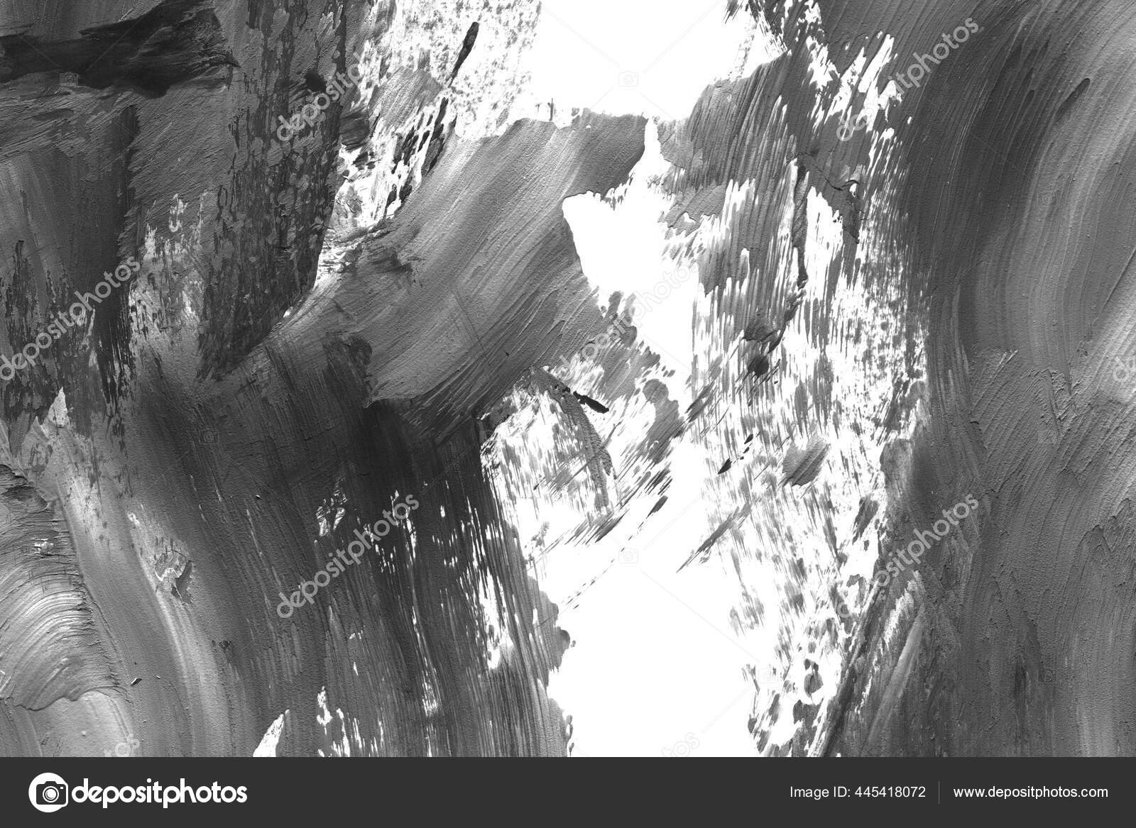 Abstract Black Ink Stain Chinese Ink Background Watercolor Paper Stock ...