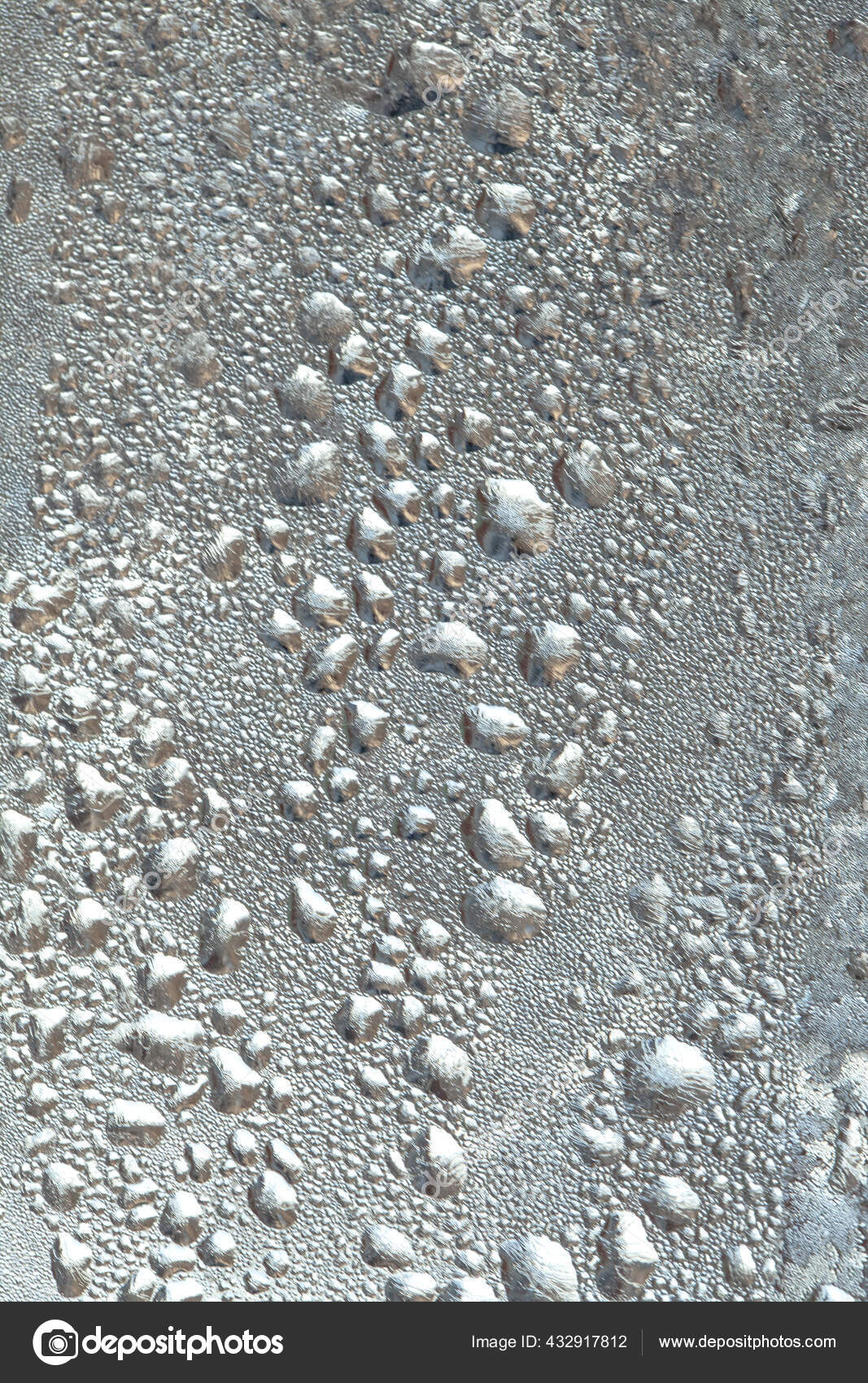 Texture Frozen Drops Condensation Transparent Glass Window Water Drops ...