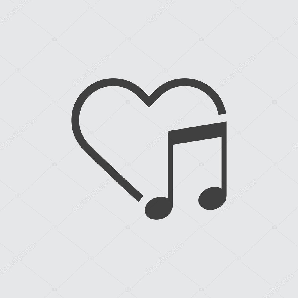 I Love Music Icons Love Music Clipart Transparent PNG Hd, Love Music
