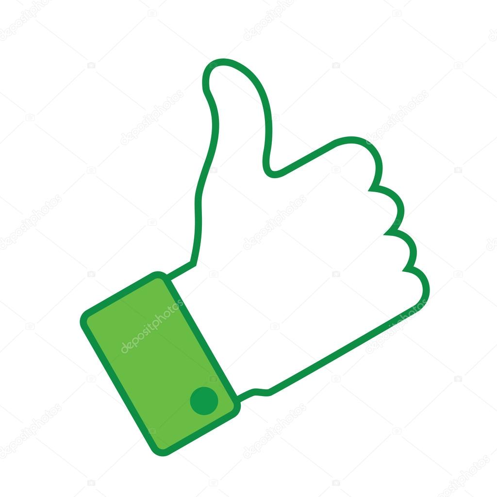 Mano como verde — Archivo Imágenes Vectoriales © sunflake #109844724