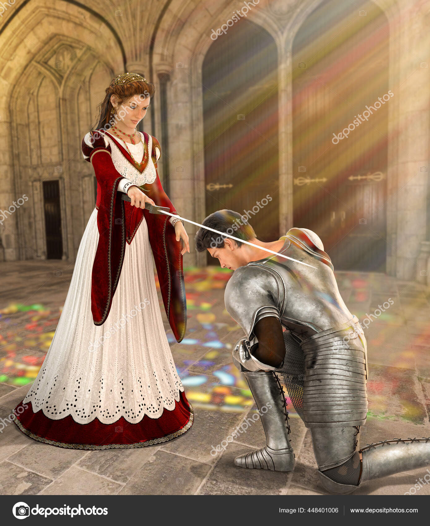 Medieval Fairy Tale Princess