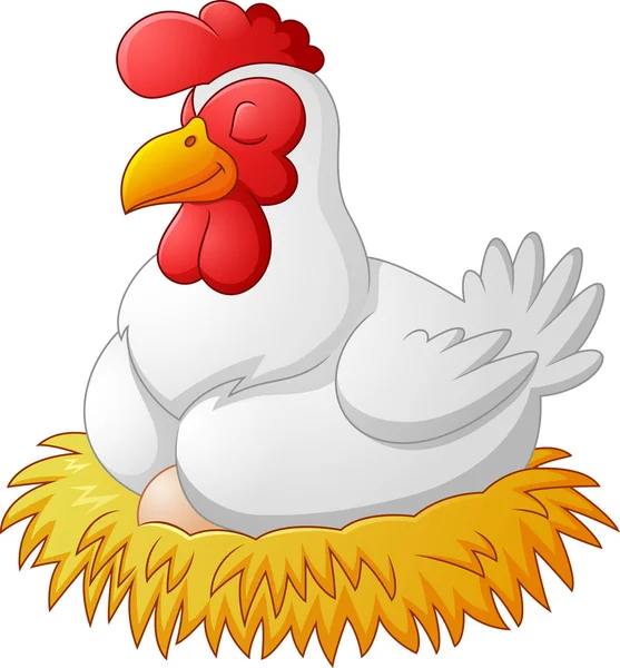 Brooding hen Vector Art Stock Images | Depositphotos