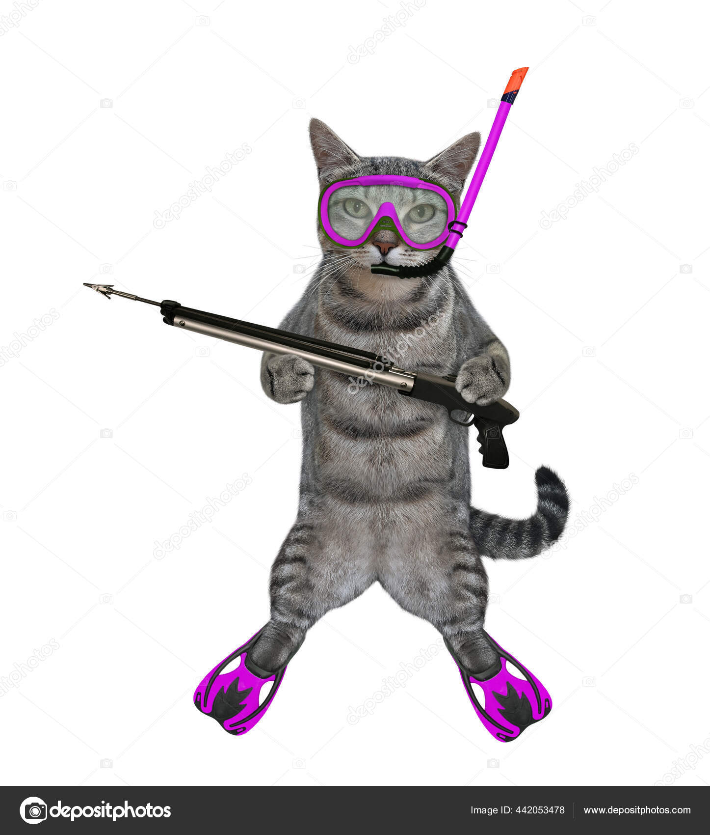 Cat With Sniper Rifle