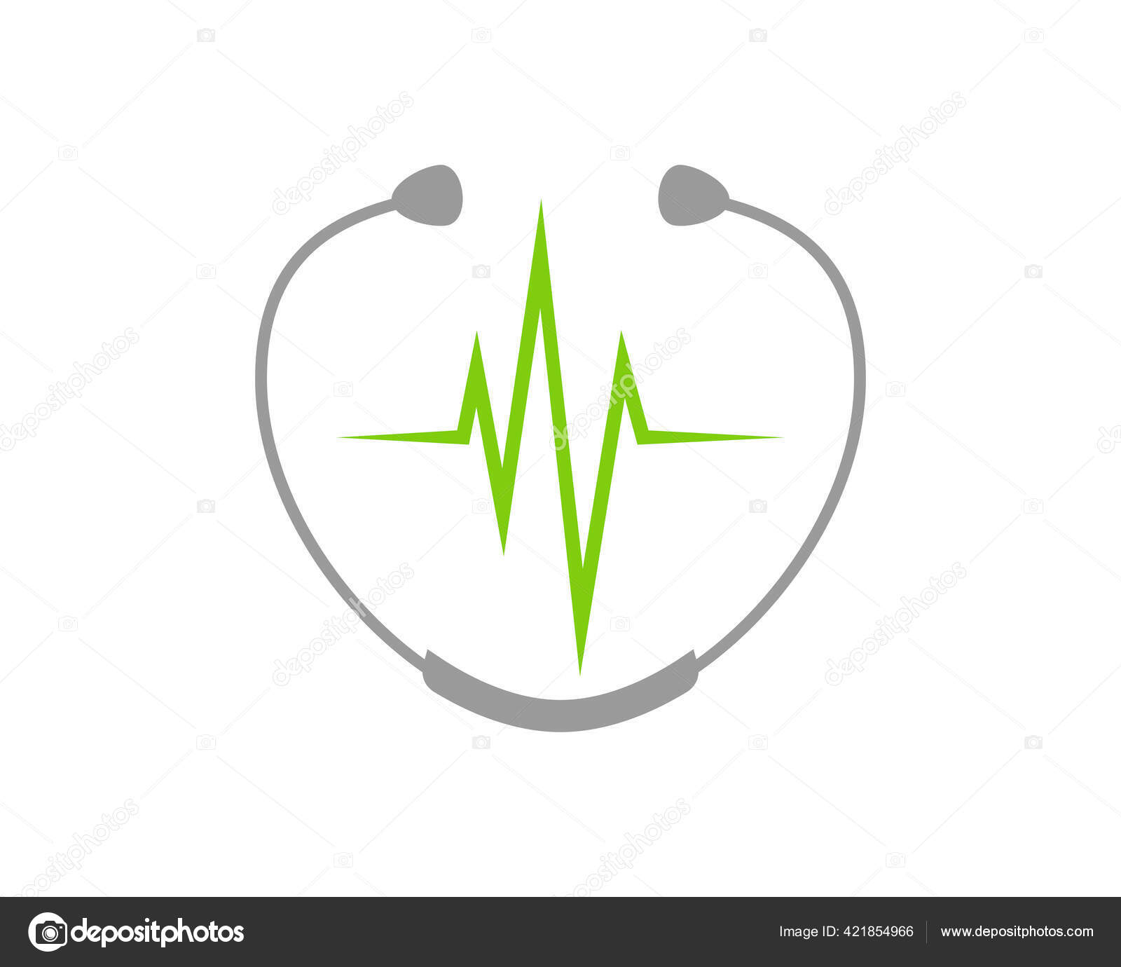 Stethoscope Pulse Stock Vector by ©skyace 421854966