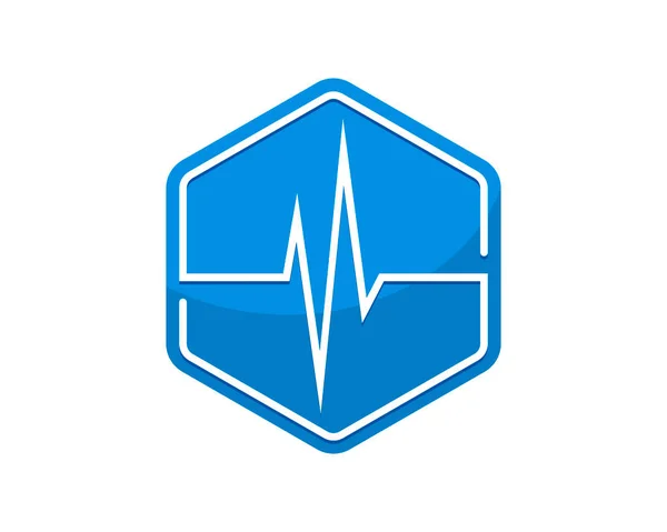 Medical Pulse Circle Leaf Logo Stock Vector Image by ©skyace #468803918