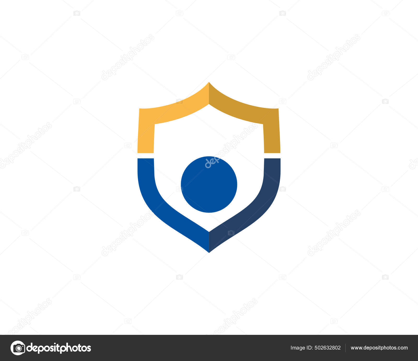 Abstract People Shield Protection Shape Stock Vector by ©skyace 502632802