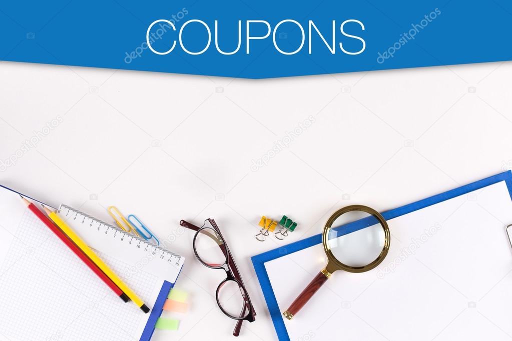 Various office supplies on desk — Stock Photo © garagestock #106975436
