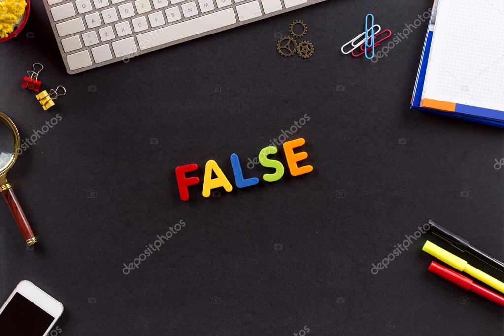 Single word on desk — Stock Photo © garagestock #108455850