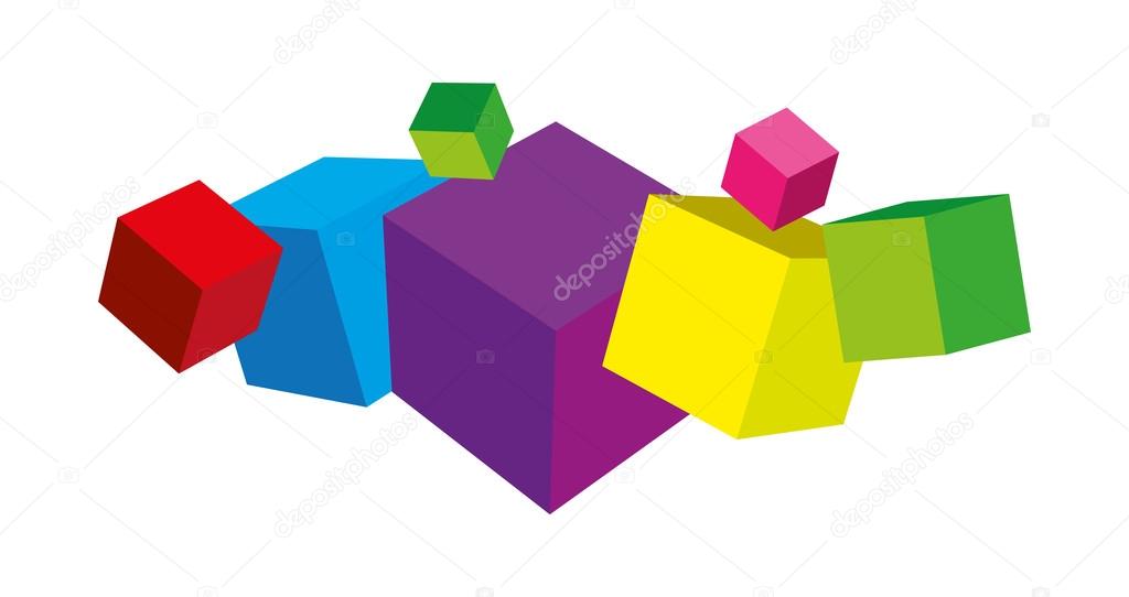 Colorful Cloud boxes Stock Vector Image by ©garagestock #120516026