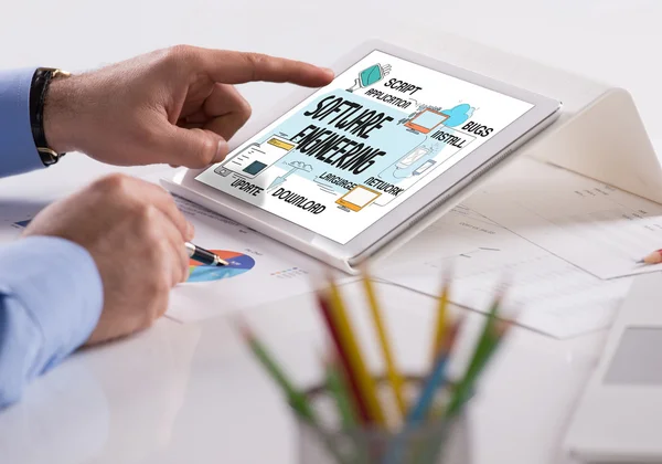 SOFTWARE ENGINEERING text - Stock Image - Everypixel