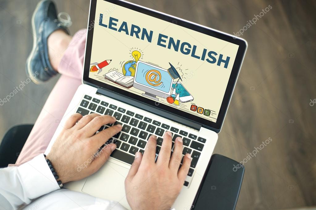Learn English text — Stock Photo © garagestock #125356332