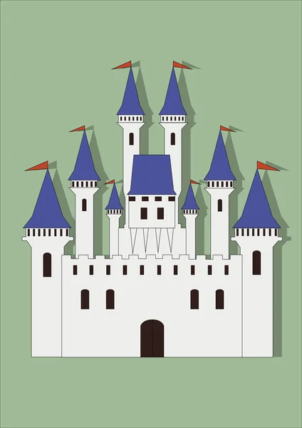 Imagens vetoriais de Fundo castelo azul | Depositphotos