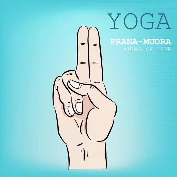 Prana mudra Vector Art Stock Images | Depositphotos