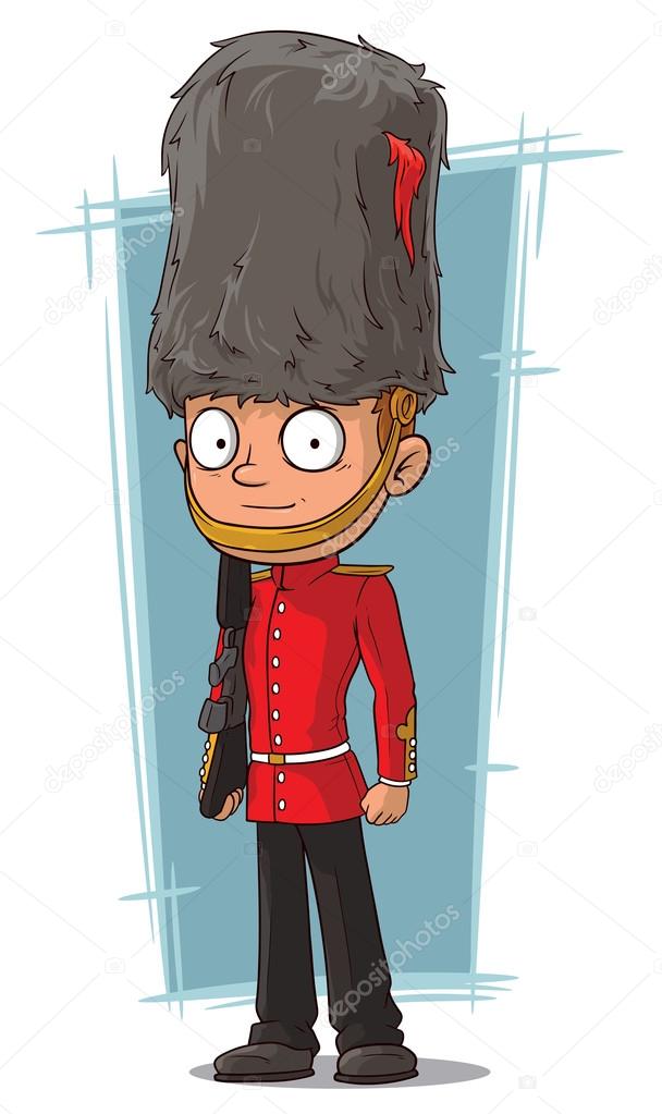 Guardián guapo de dibujos animados de Tower Vector de stock por ©GB_Art ...