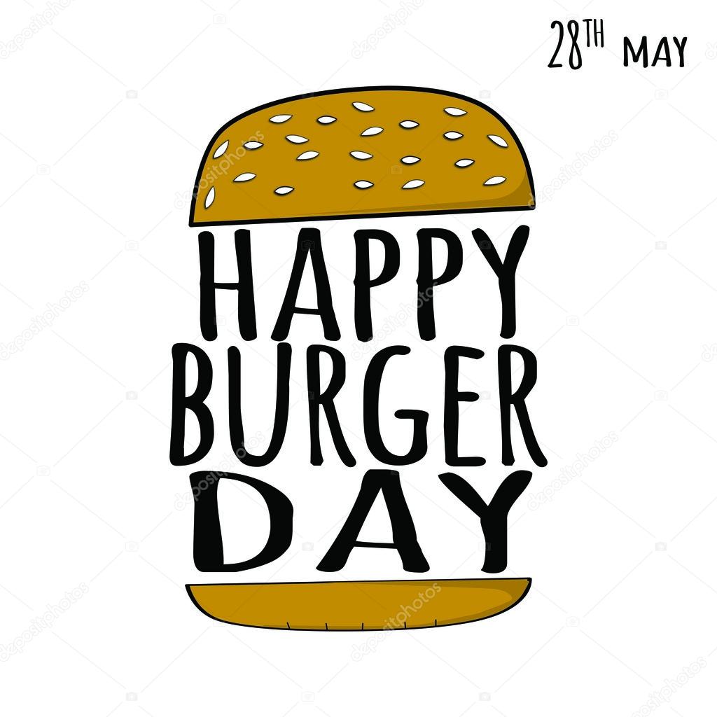 Happy burger day — Stock Photo © AlvaroGarciaTorres #109637202