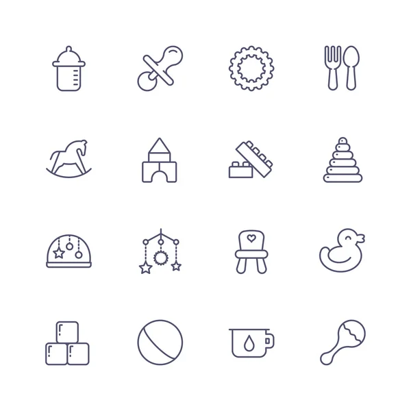 ᐈ Baby line stock icon, Royalty Free baby line icon vectors | download ...