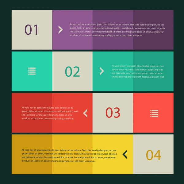 Step progress banners Stock Vector Image by ©-izabell- #111564592