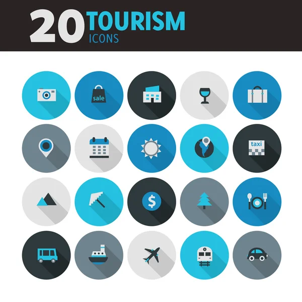 Tourism icons set Stock Vector Image by ©-izabell- #111564776