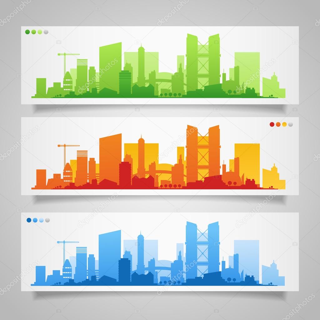 Industrial Skyline Vector