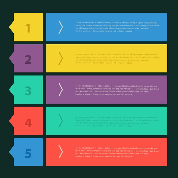 Step progress banners Stock Vector Image by ©-izabell- #111564592