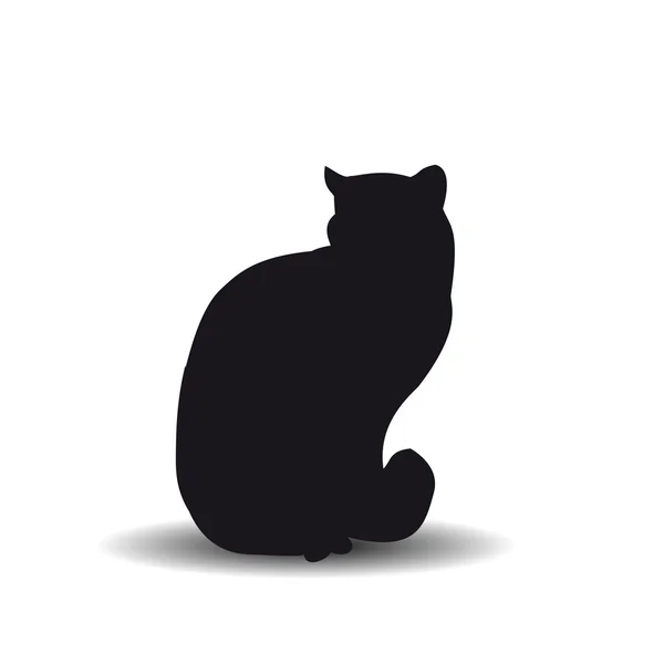 Cat Silhouette Stock Vector Image By ©angelp 268002406