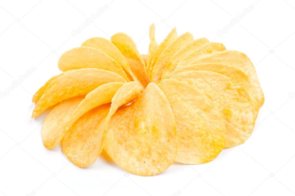 Circle of potato chips — Stock Photo © OlyPhotoStories #111789112