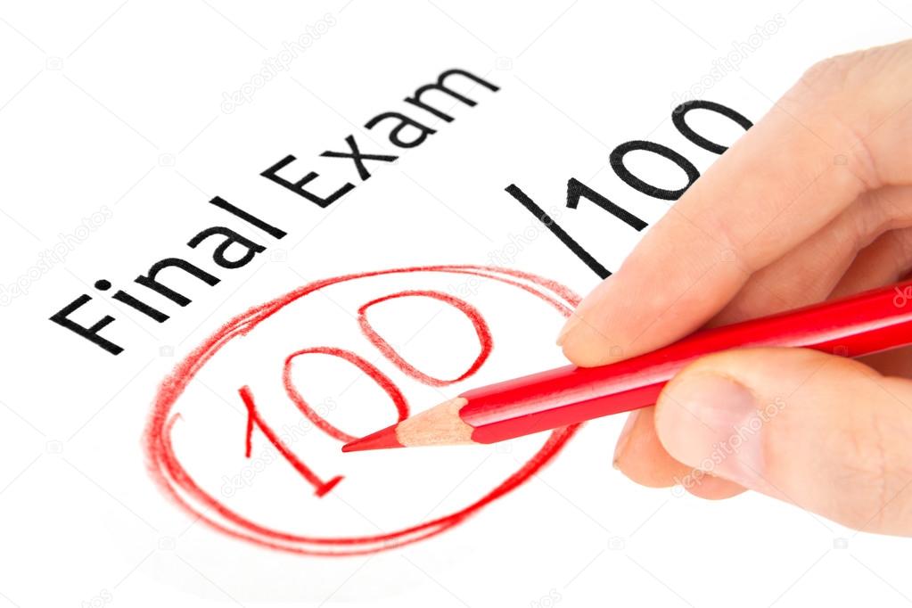 Final exam marked — Stock Photo © OlyPhotoStories #119163704