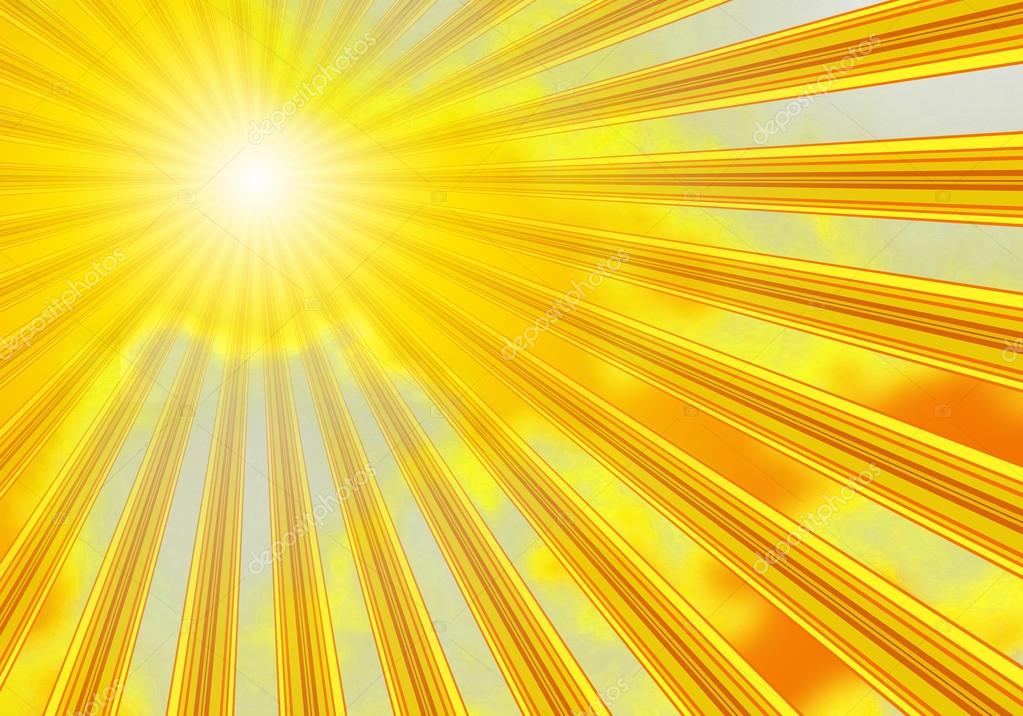 Sun rays through the clouds. Stock Photo by ©zvoldemar 107422732