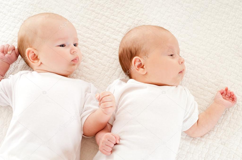 Two beautiful babies — Stock Photo © SvetlanaFedoseeva #109508450