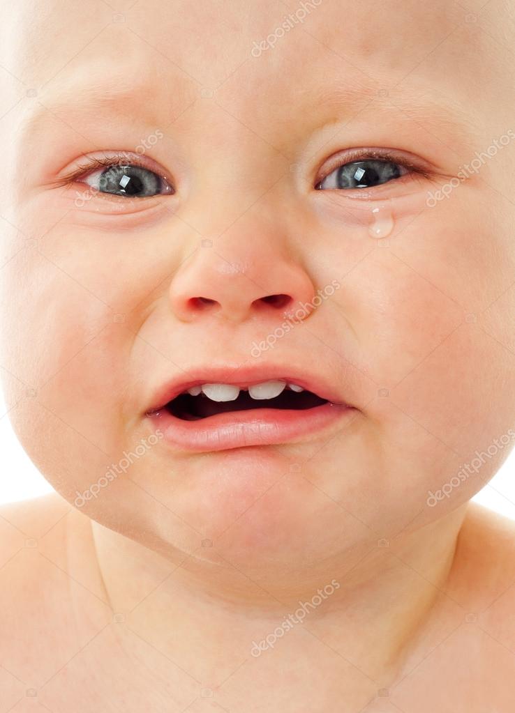 Child Crying Face
