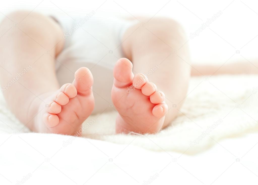 Cute baby legs — Stock Photo © SvetlanaFedoseeva #111892184