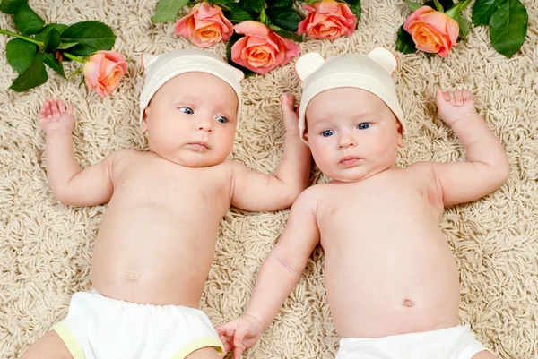 Two beautiful babies — Stock Photo © SvetlanaFedoseeva #109507852