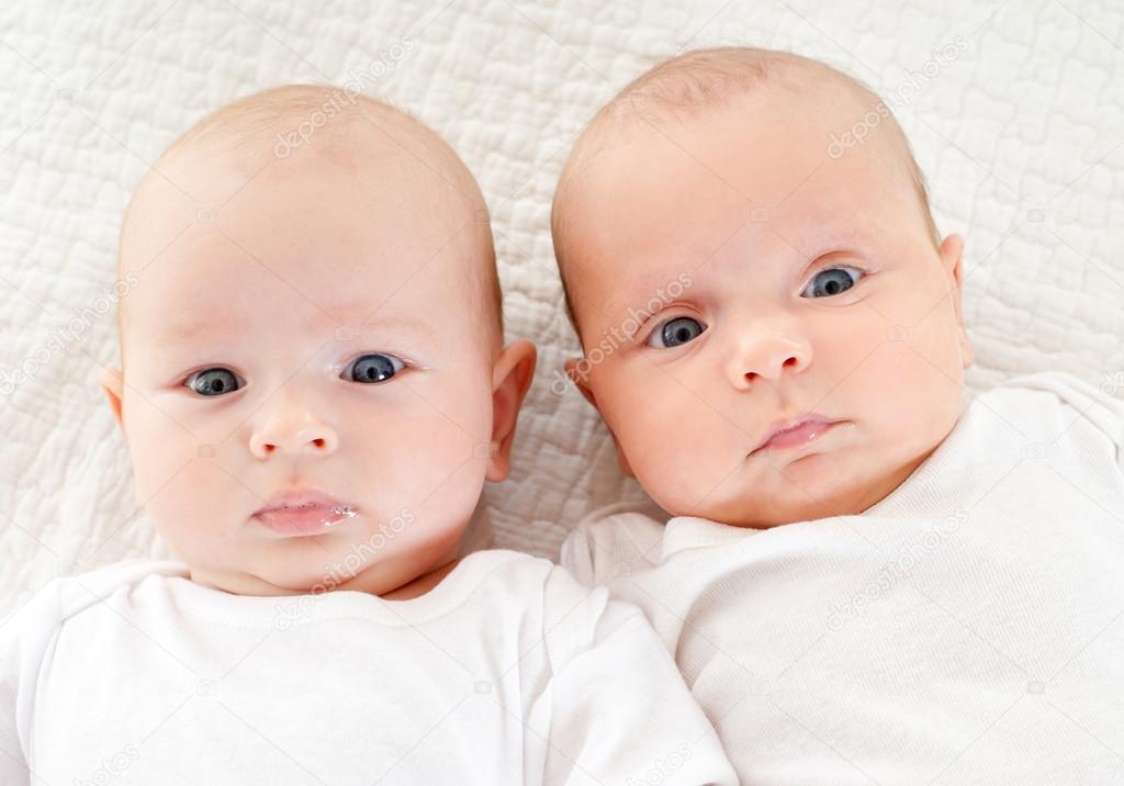 Two beautiful babies — Stock Photo © SvetlanaFedoseeva #116910250