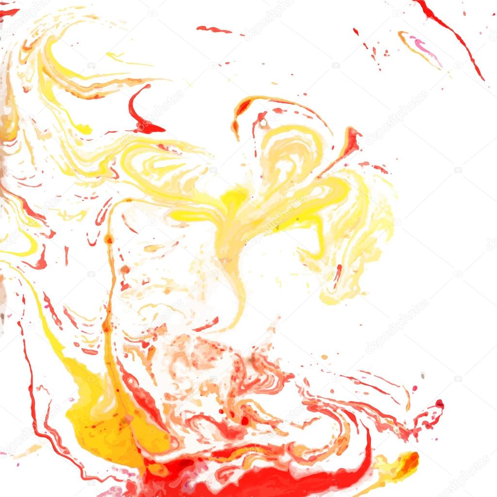 Marble Ebru Elegant vector Stock Vector Image by ©kois00kois #107640694