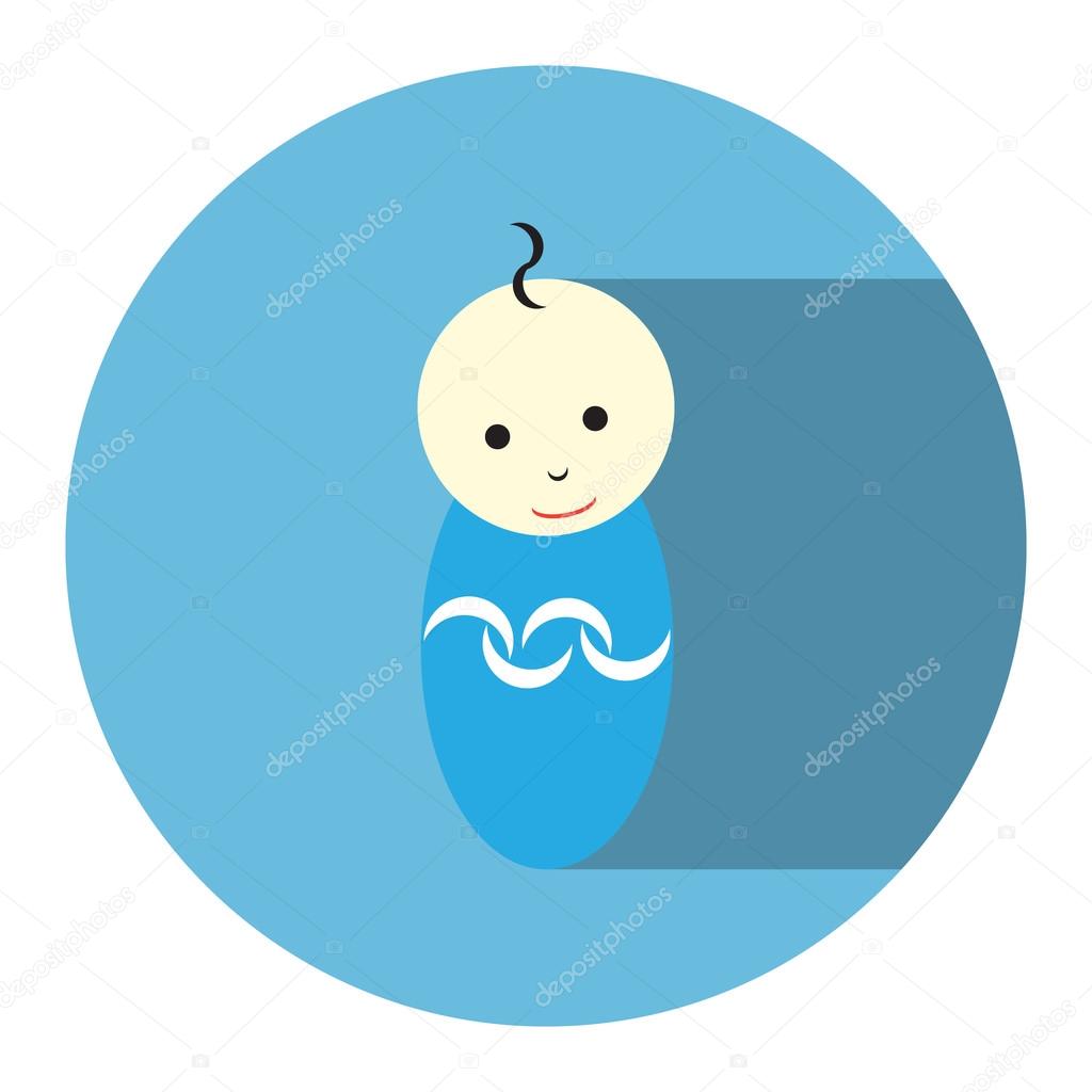 Baby Flat icon. Stock Vector by ©kois00kois 107642756