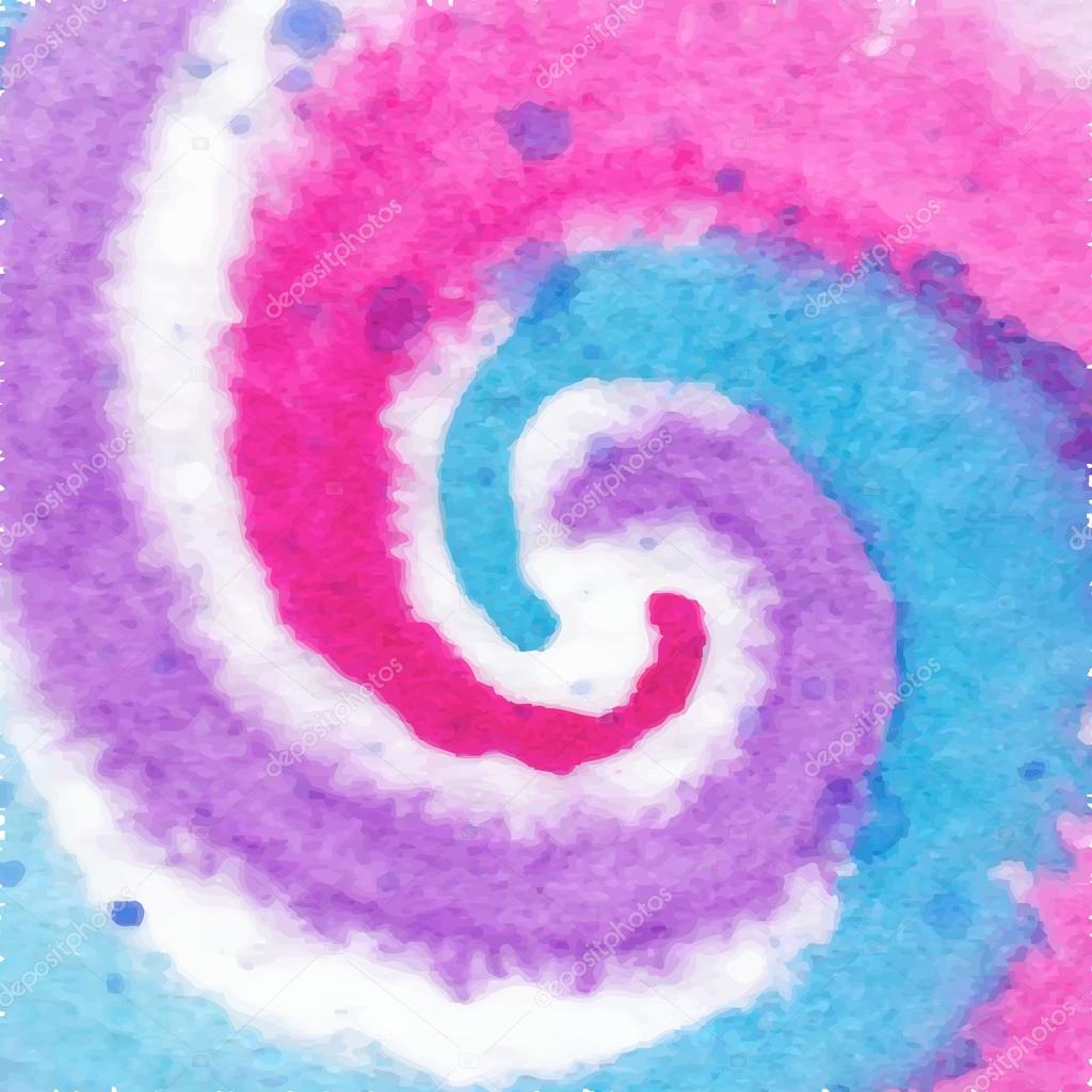 Abstract Watercolor Swirl Stock Vector Image by ©kois00kois #107647548