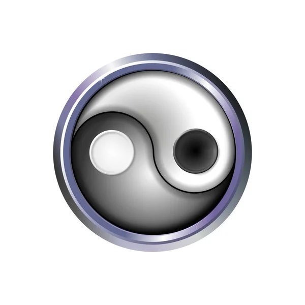 Flaming symbol of yin and yang on black background. Sign of chinese ...