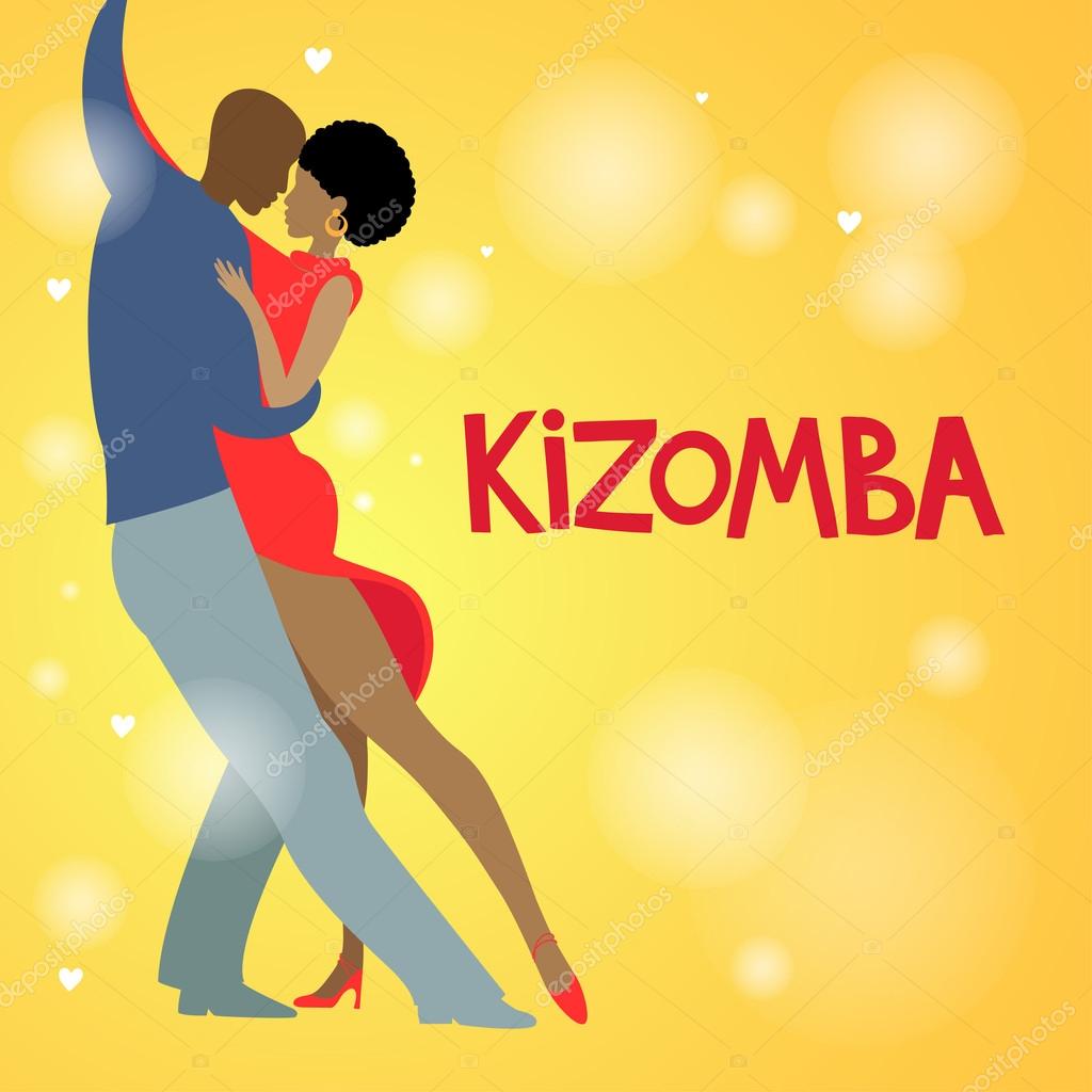 Couple dancing Kizomba ⬇ Vector Image by © whynotme.cz | Vector Stock ...