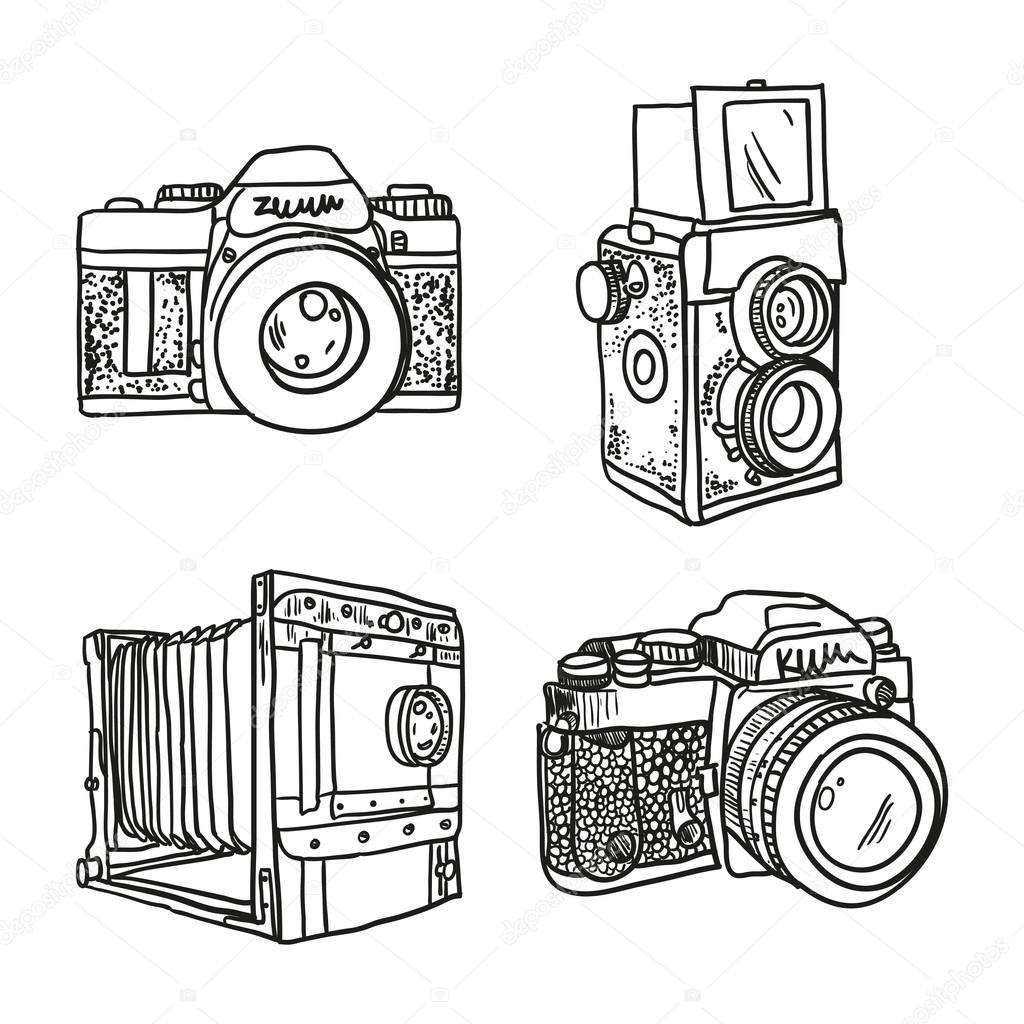 Photo camera illustration Stock Vector Image by ©whynotme.cz #108895136