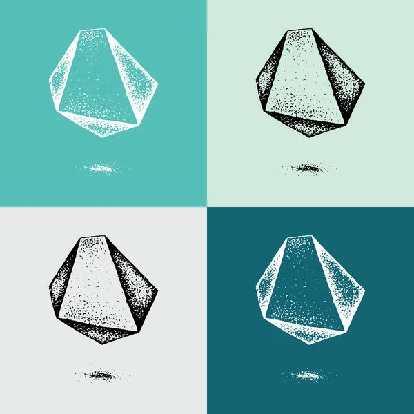Vector graphics of crystal Stock Vector Image by ©oleg_katya_yd #109042690