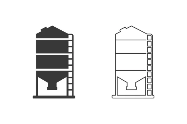 Grain storage Vector Images | Depositphotos