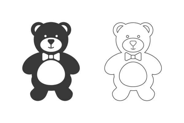 Vector Teddy Bears Stencils