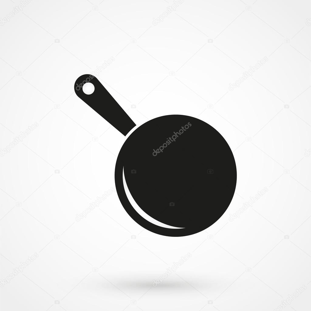 Pan icon black vector on white background Stock Vector Image by ...
