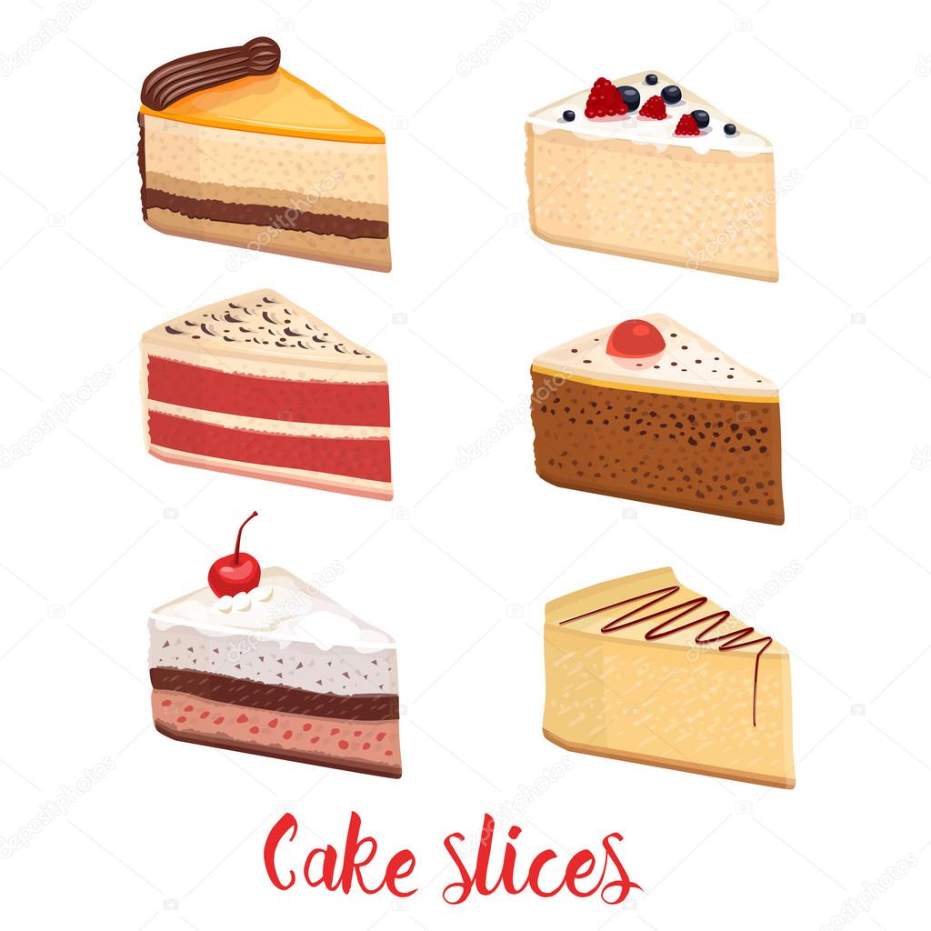 Slice Of Cake Illustration