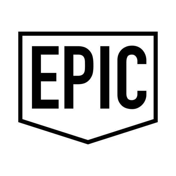 Epic logo Fotos de Stock, Epic logo Imagens sem royalties | Depositphotos