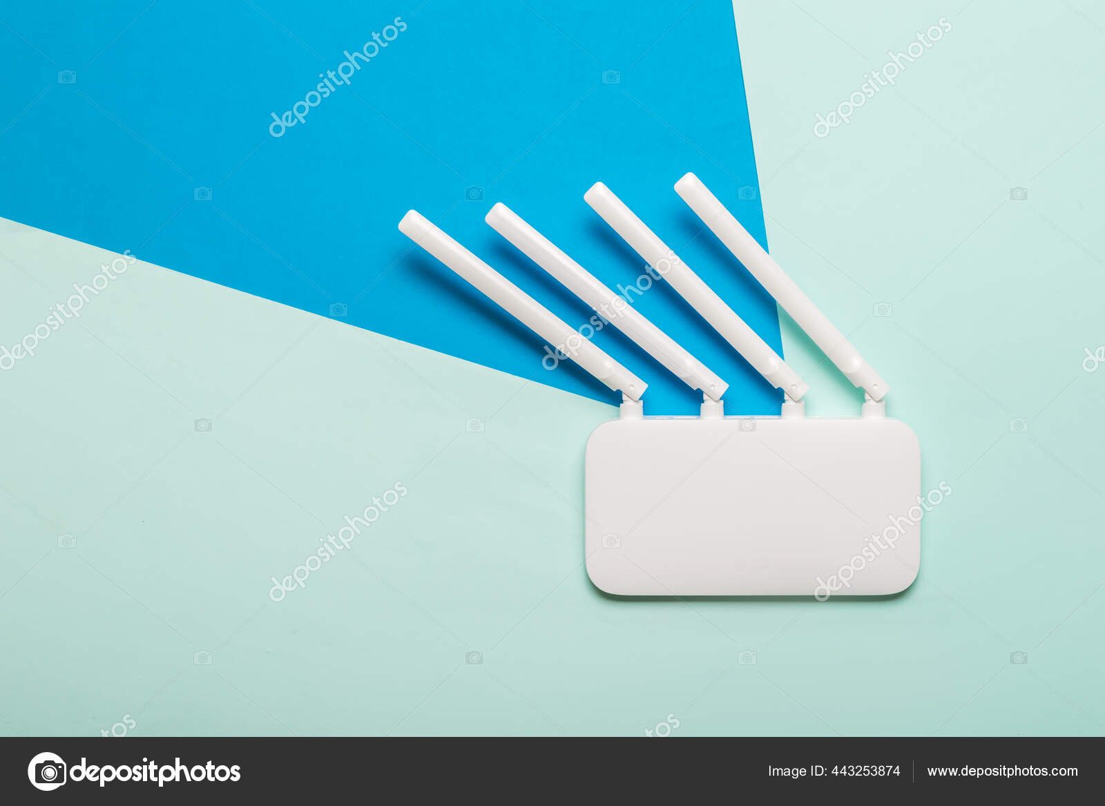 Router Tilted Antennas Direction Signal Propagation Organization ...