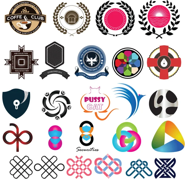 Logo sets Stock Vectors, Royalty Free Logo sets Illustrations ...