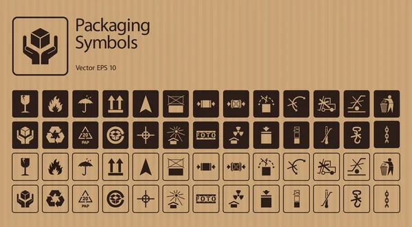 Packaging symbols Vector Images | Depositphotos